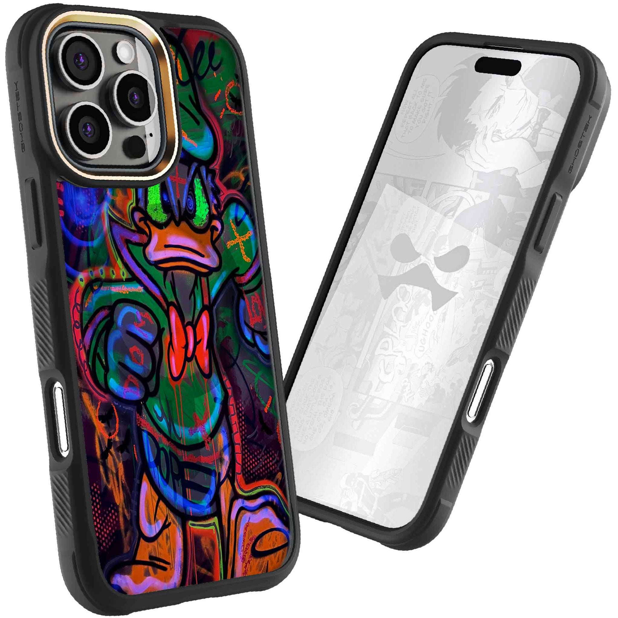 Donald Duck Lux Aeterna — COVERT Collab Artwork Case — GHOSTEK